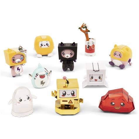 Lankybox Collectible Mini Mystery Figures Series 4 Blind Box Toys For
