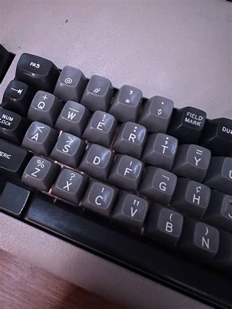Rare Vintage Ibm 3277 Beamspring Keyboard