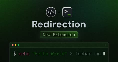 New Extension Redirection Shell Announcements Codecrafters