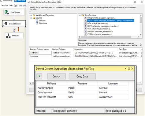 Derived Column Transformation In Ssis