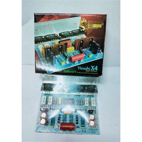 Jual Power Yiroshi X4 Plus Transistor Shopee Indonesia