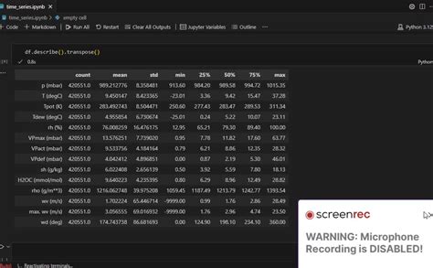 Xevensolutions Datascience Timeseries Weatherforecasting Sidra Malik