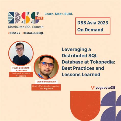 Yugabyte On Linkedin Dss Asia 2023 On Demand