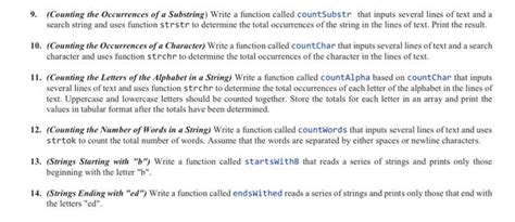 Solved 9 Counting The Occurrences Of A Substring Write A