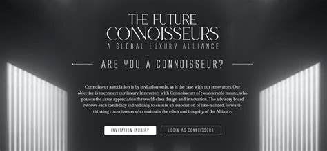 The Future Connoisseurs On Linkedin Connoisseurs Innovators