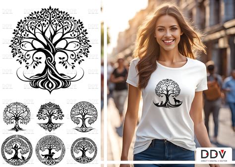 Tree Of Life Svg Vector File Tree Of Life Clipart Tree Of Life Svg Bundle Family Tree Svg