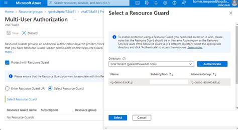 protecting azure backups with resource guard part 2 journey of the geek