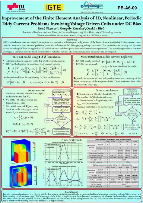 Pdf Improvement Of The Finite Element Analysis Of 3d Nonlinear Periodic Eddy Current