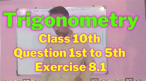 Trigonometric NCERT Solutions Class Introduction To Trigonometric Part Exercise YouTube