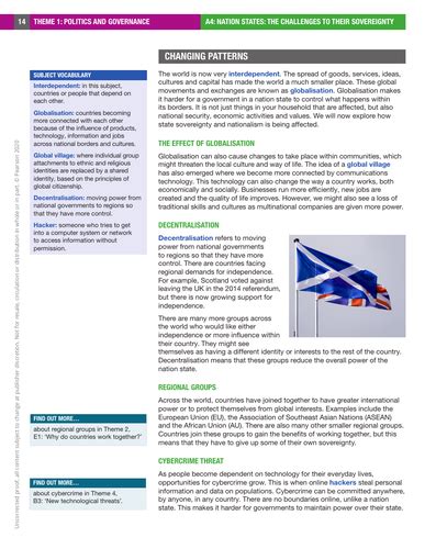 Global Citizenship Igcse Full Theme 1 Teaching Resources