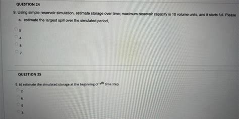 solved 9 using simple reservoir simulation estimate