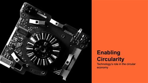 Circularity Is Data Driven