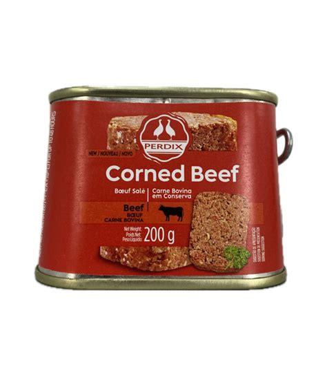 Corned Beef 200 G Naafoore Trading Export And Import Ltda