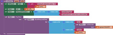 Mysql Bad Request Mit App Inventor Help Mit App Inventor Community