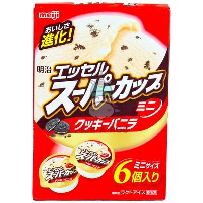 Meiji Essel Super Cup Mini Cookie Vanilla Ice Cream Pickaroo