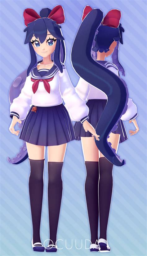 Mmd Commission Squid Full Model By Ocuuda On Deviantart