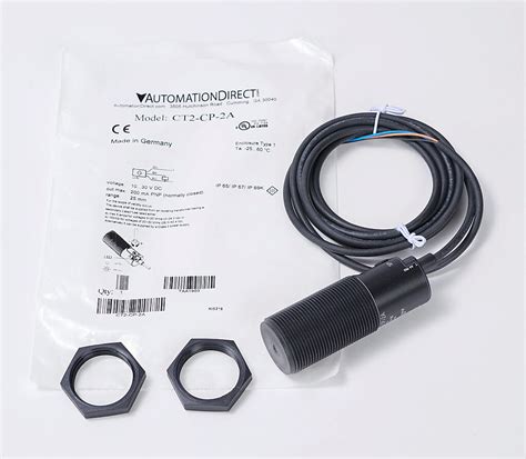 Capacitive Proximity Sensor 30mm Diameter X 92mm Body 25mm Range Pn Ct2 Cp 2a