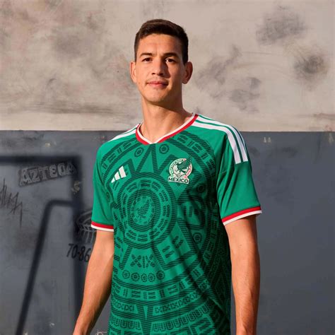 Adidas 2026 Mexico Mens Authentic Home Soccer Jersey Prosoccer