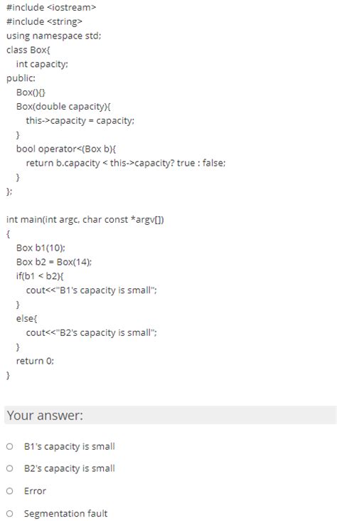 Solved Include Include Using Namespace Std Class Box Chegg