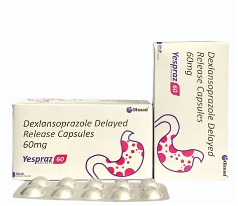 Dexlansoprazole 60mg Cap At ₹ 2100box Yamuna Nagar Id 2854531679530