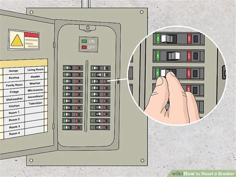 Easy Ways To Reset A Breaker With Pictures WikiHow