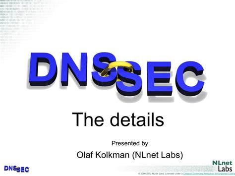 An Introduction To Dnssec Dns