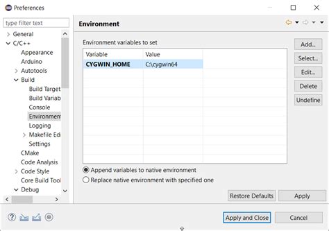 Eclipse IDE For C C