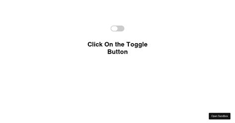 toggle mode forked codesandbox