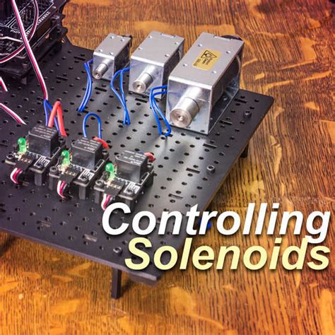 Control De Un Solenoide Con Arduino