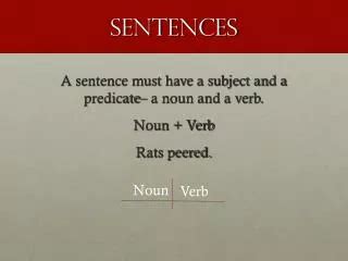 PPT Sentences And Non Sentences PowerPoint Presentation Free Download ID