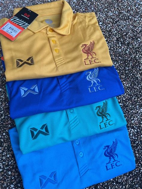 เสื้อโปโลwarrix 34 พร้อมปักโลโก้lfc Th