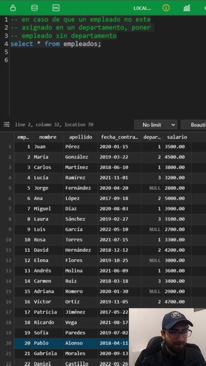 aprende sql parte 29 sql basesdedatos backend youtube