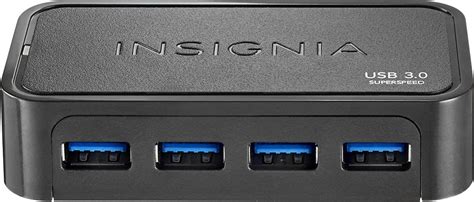 Insignia Port Usb Hub Black Ns Pch Best Buy