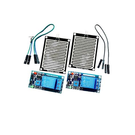 V V Raindrop Controller Module With Relay Leaf Humidity No Water On Switch Electronic