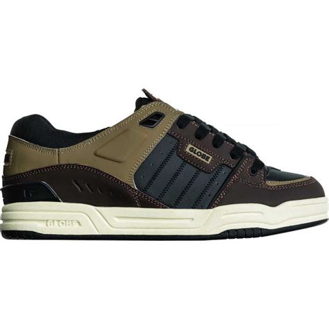 Globe Fusion Blackbrownkhaki Skate Shoes Suffern