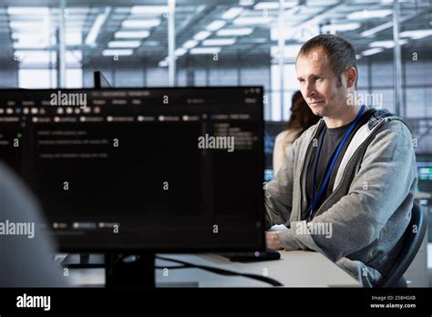 Computer Scientist In Data Center Managing And Optimizing It Infrastructure Using Network