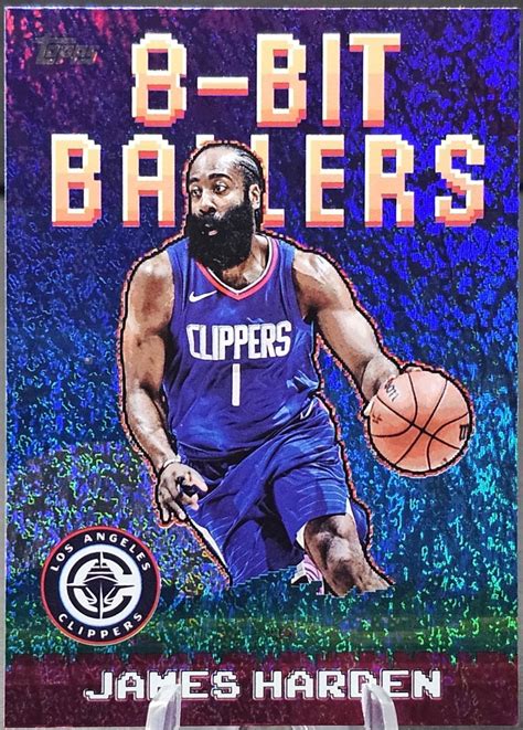 James Harden Holo 8b 16 Prices 2025 Topps 8 Bit Ballers