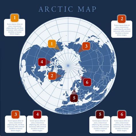 Countries Within The Arctic Circle Arctic Region Countries Political
