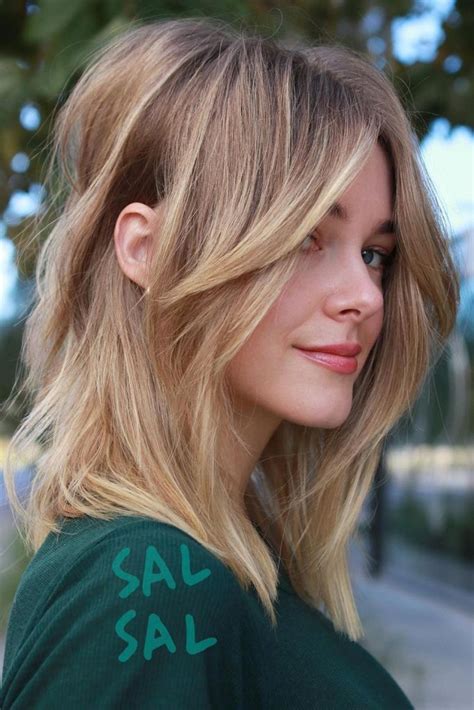 Shoulder Length Straight Hair Layered