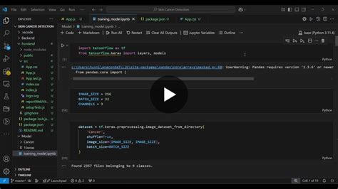 Ai Deeplearning Tensorflow Skincancerdetection Reactjs Fastapi