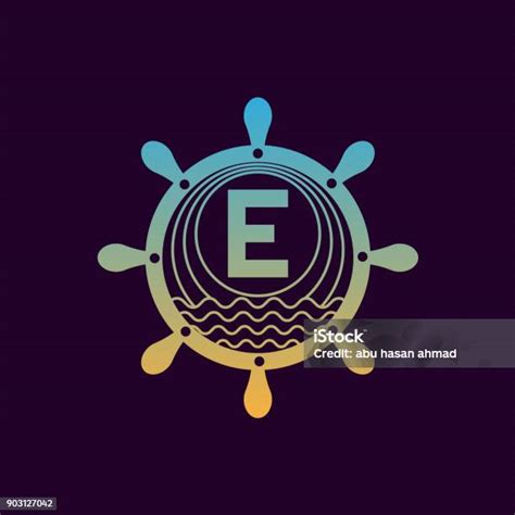 크루즈 초기 문자 E 아이콘 디자인 개념과 주제에 대한 스톡 벡터 아트 및 기타 이미지 개념과 주제 기업 재무와 산업 단순함 Istock
