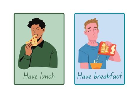 Colorful Daily Routines Flashcards Recurso De EFL Pdf