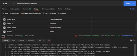 Setting Up Custom Scopes The Specified Scope Type Is Not Compatible