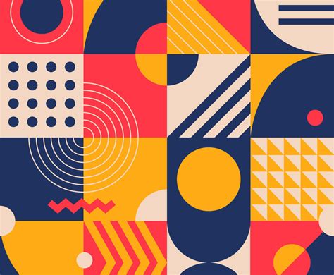 Geometric Seamless Pattern Freevectors