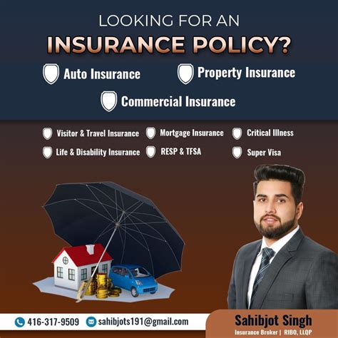 sahibjot singh — insurance broker 241 clarence st unit 28 brampton