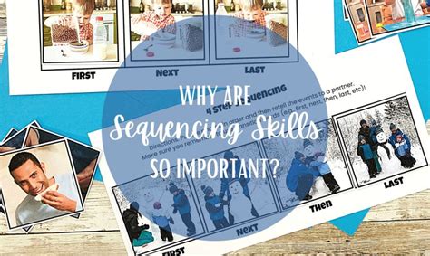 why are sequencing skills so important pinwheel speech resources