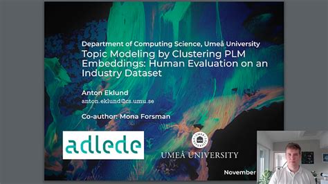 Underline Topic Modeling By Clustering Language Model Embeddings Human Validation On An