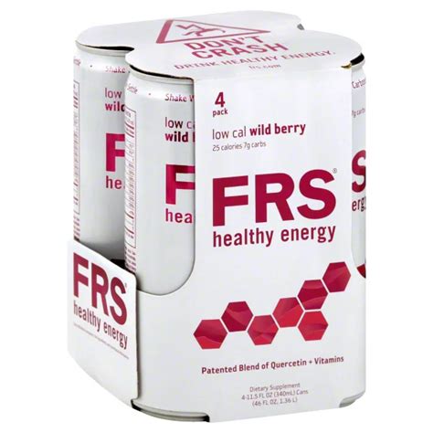 Frs Healthy Energy Low Cal Wild Berry Drink 4 Pk Shop Diet And Fitness
