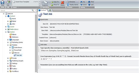 Scheduling In Sitecore Using Sitecron Codeproject