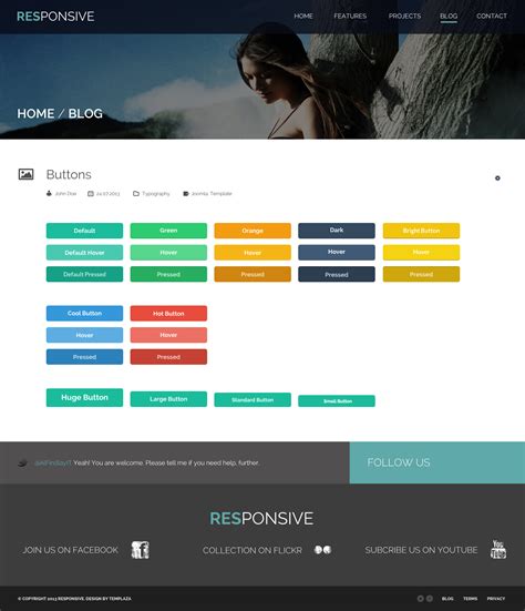 Responsive Multi Purpose Joomla Template By Templaza ThemeForest